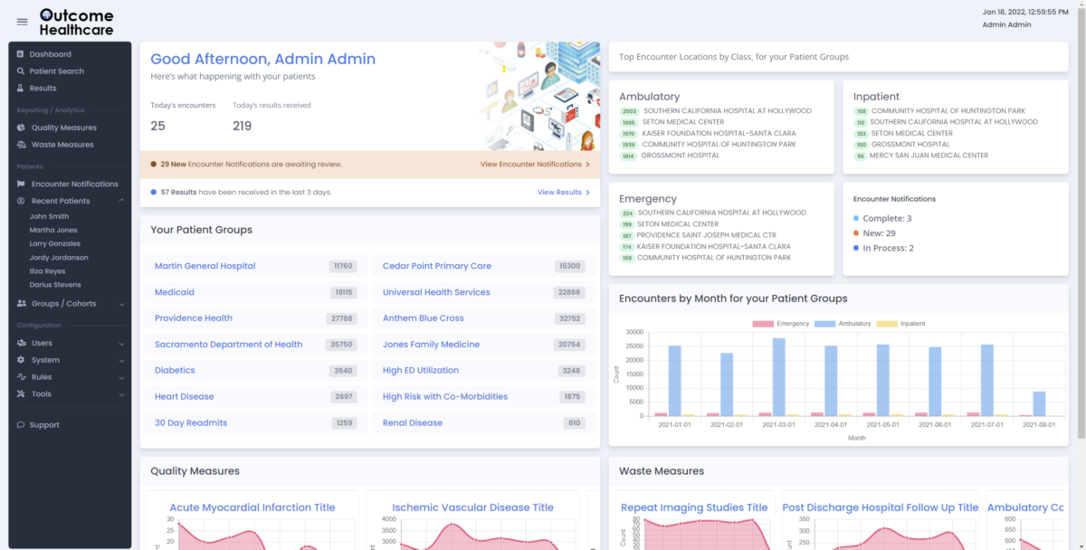 Health Information Exchange (HIE) Platform - Outcome Healthcare