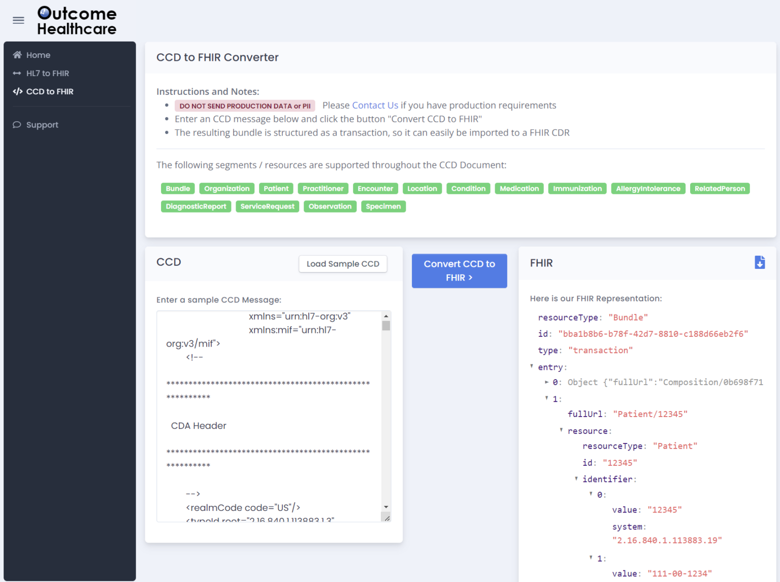 Structuring Health Records with Interoperable FHIR® Data from HL7 and ...